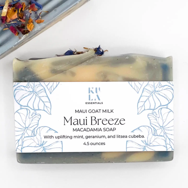 Solvrée | Hawaiian Maui Goat Milk Macadamia Soap - Maui Breeze (4.5 oz)