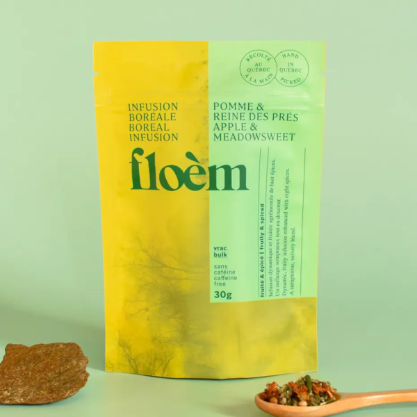Solvrée | Floèm - Nordic Herbal Tea - Apple & Meadowsweet (30g)