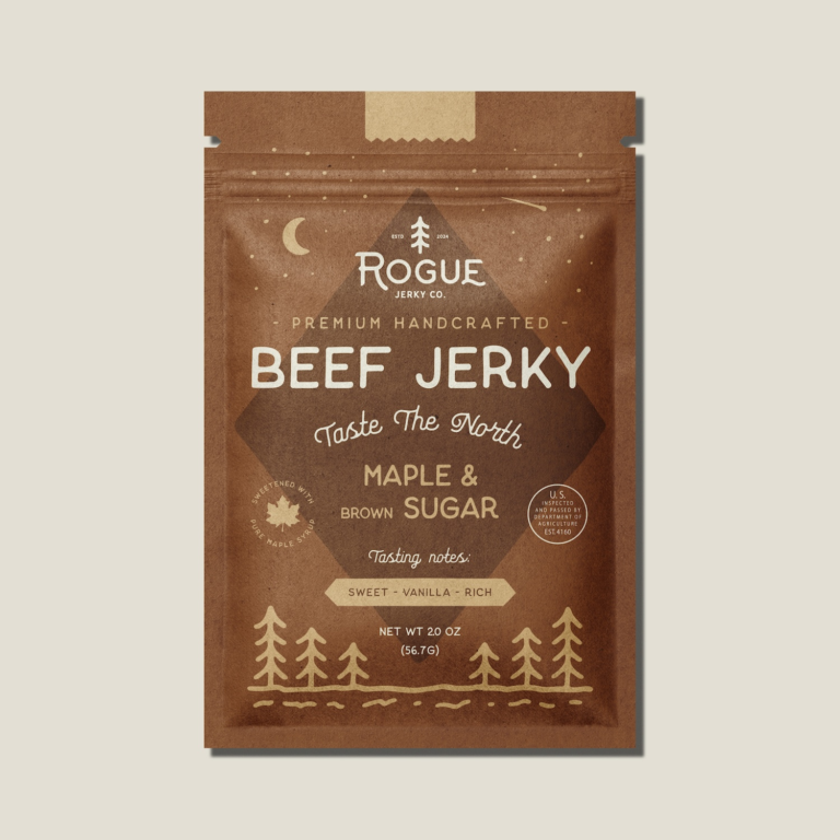 Solvrée | Rogue Jerky - Maple & Brown Sugar Beef Jerky (2 oz)