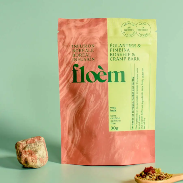 Solvrée | Floèm - Nordic Herbal Tea - Rosehip & Crampbark (30g)