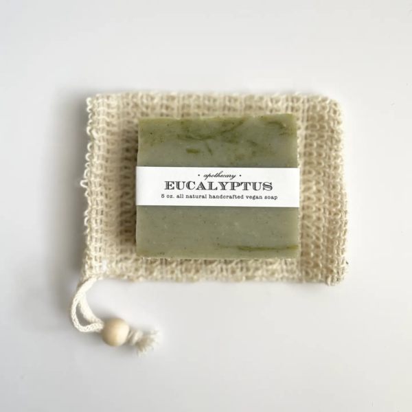 Solvrée | Nectar Republic - Exfoliating Sisal Soap Bag